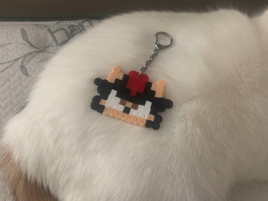 Shadow Perler Keychain - Etsy