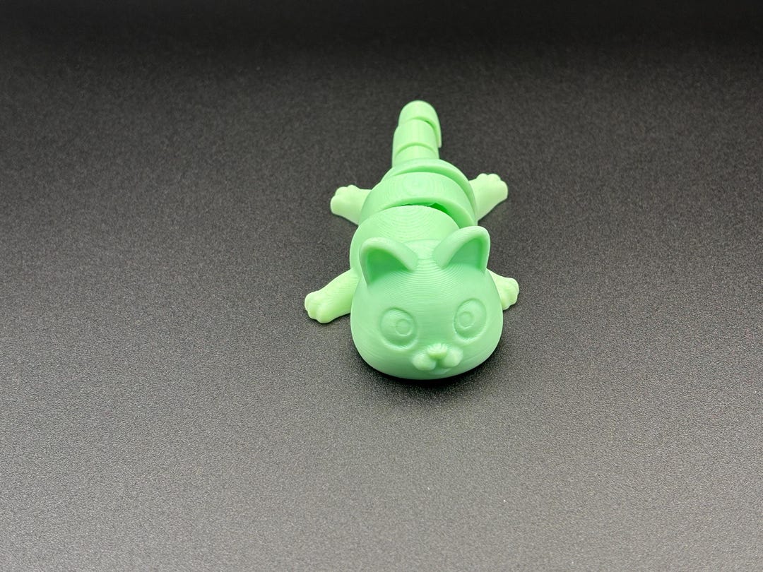 Silly Articulated Fidget Cat - Etsy