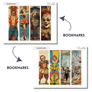 Vintage Circus Junk Journal Kit: Printable Digital Paper, Fussy Cuts ...