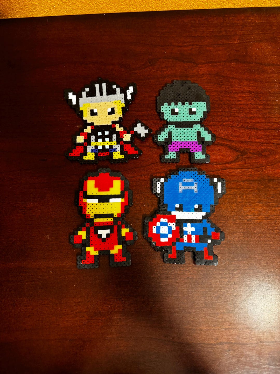 Marvel Perler Beads - Etsy