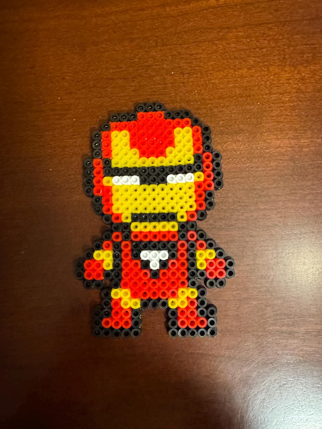 Iron Man Perler Beads - Etsy