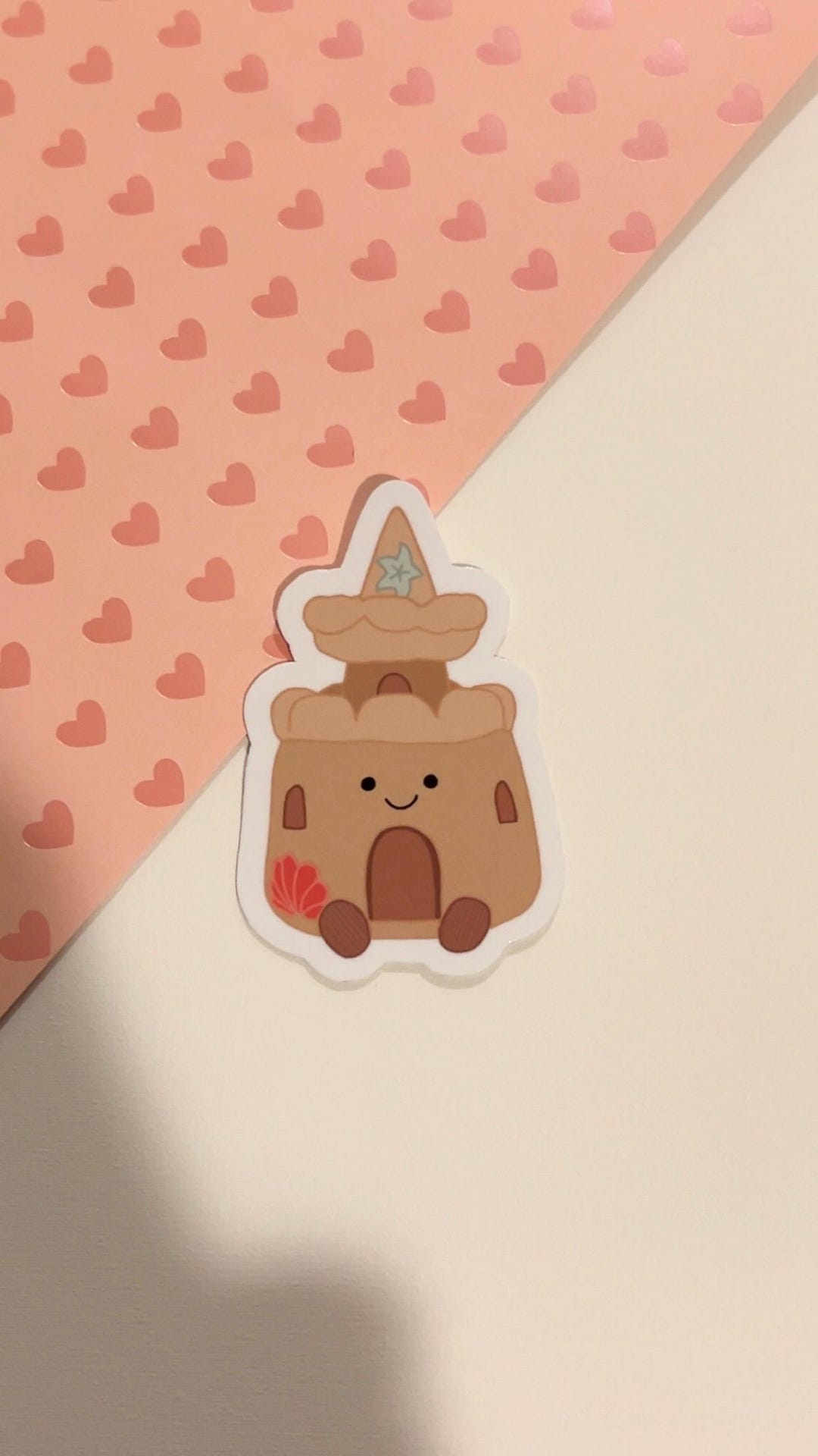 Sandcastle Stuffed Animal Sticker | Waterproof | Handmade - Etsy