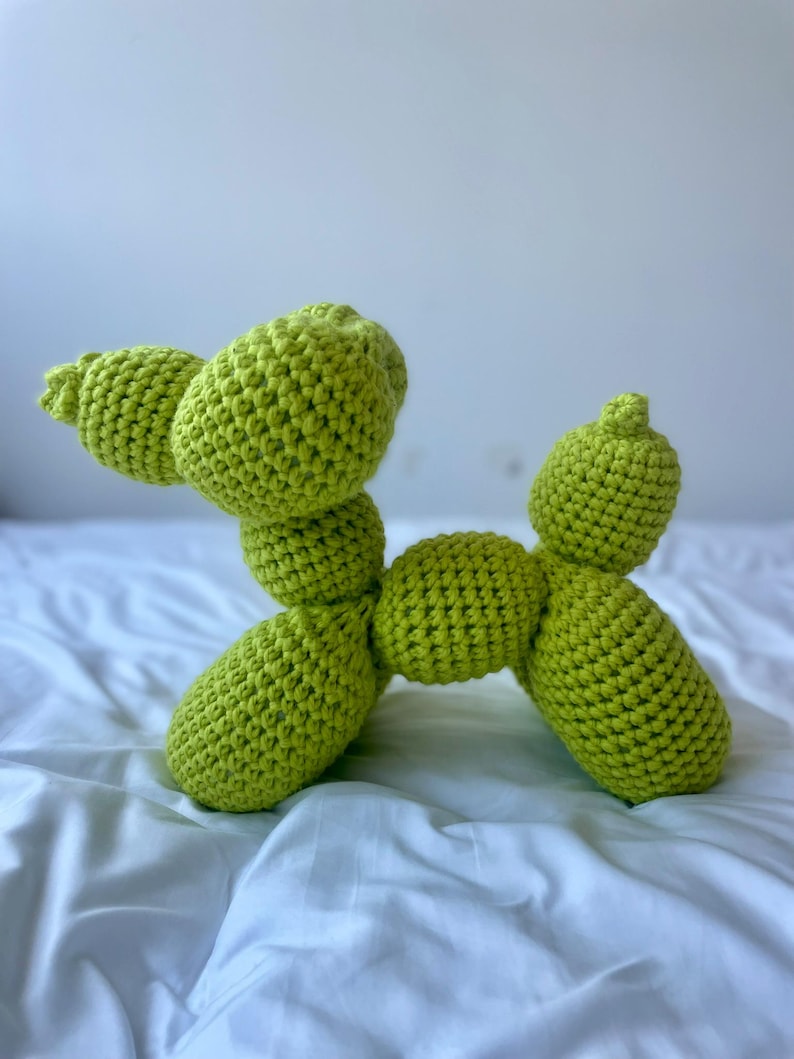 Extra Large Crochet Balloon Dog Pattern, Amigurumi PDF Tutorial, Cute ...