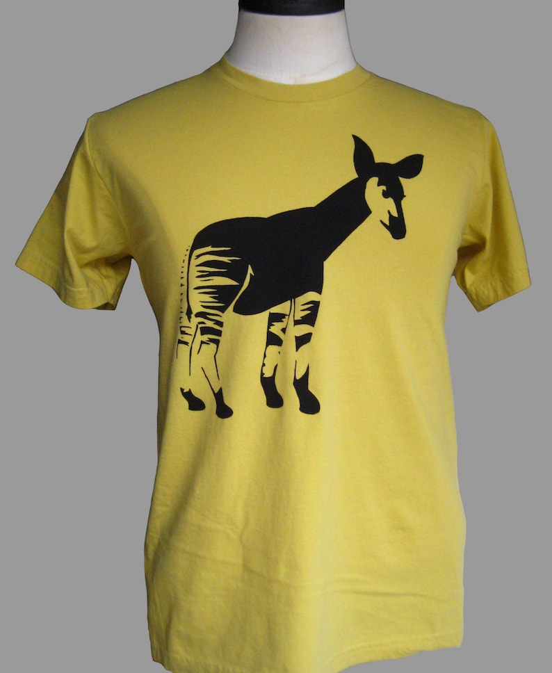 Okapi T Shirt Organic Men's - Etsy