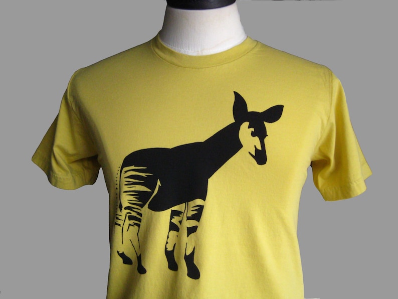 Okapi T Shirt Organic Men's - Etsy