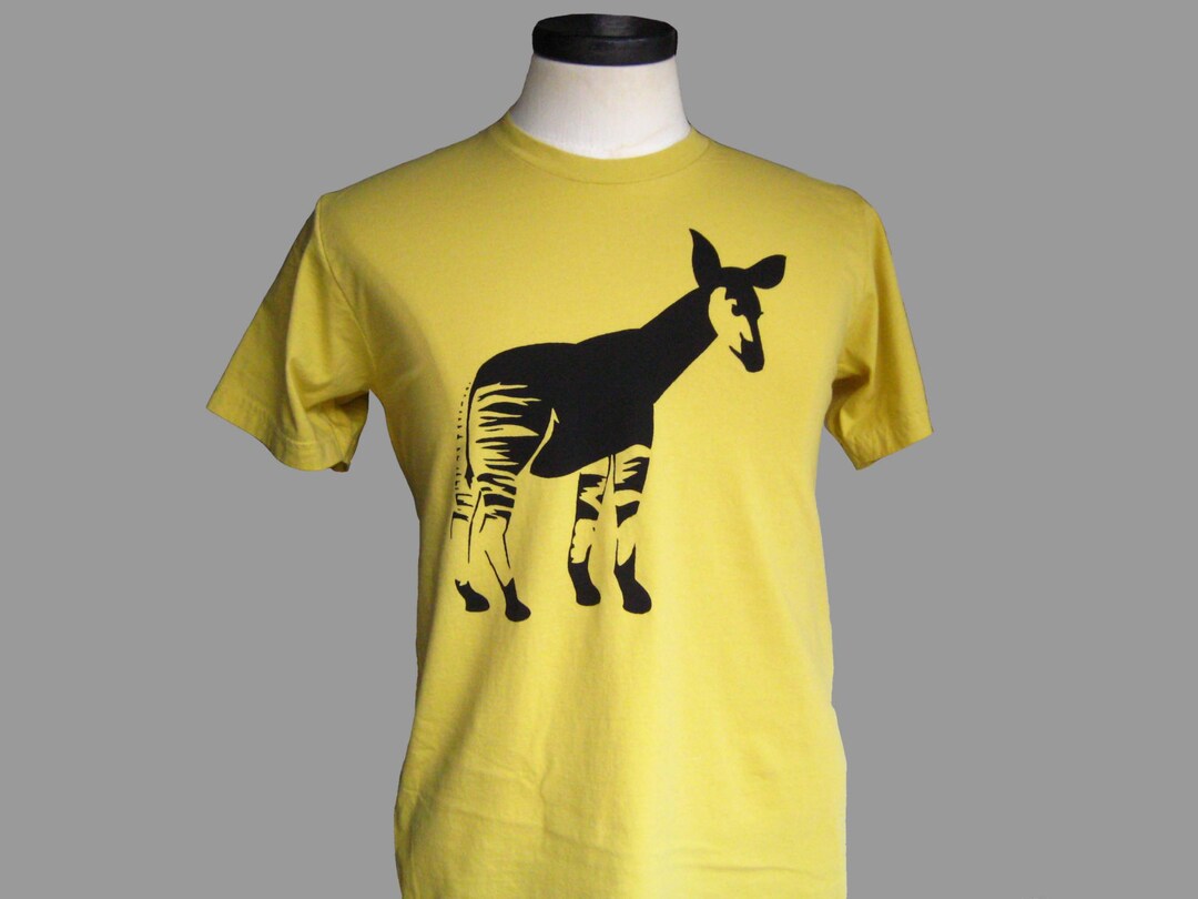 Okapi T Shirt Organic Men's - Etsy