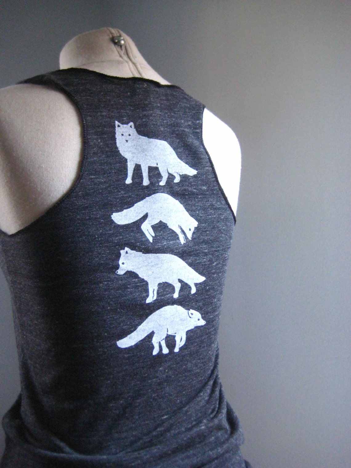 Arctic Fox Racerback Tank - Etsy
