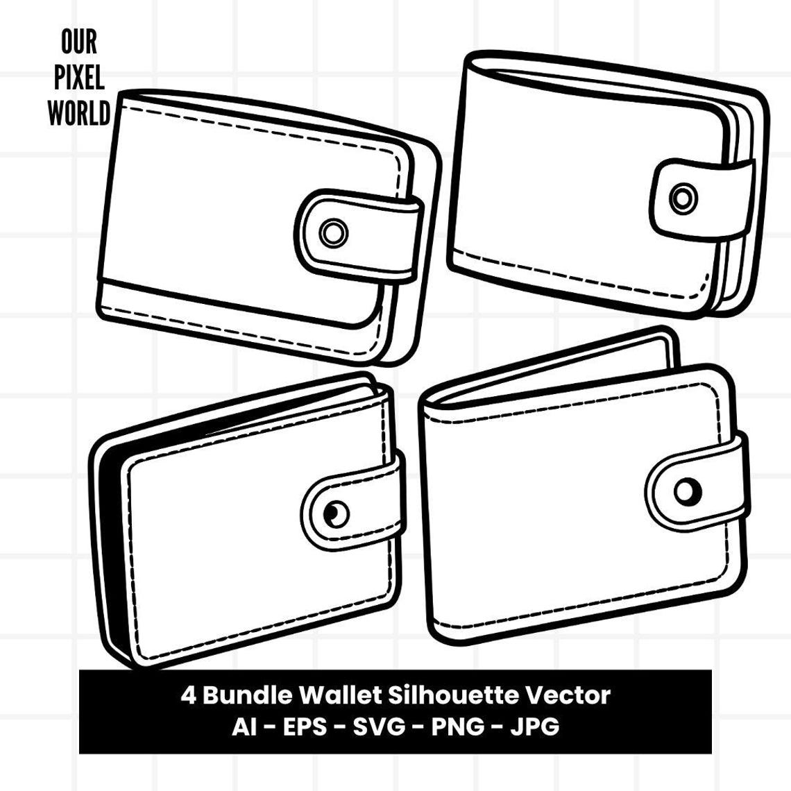 Wallet Bundle SVG | Wallet PNG | Wallet Vector | Wallet Clip Art for ...