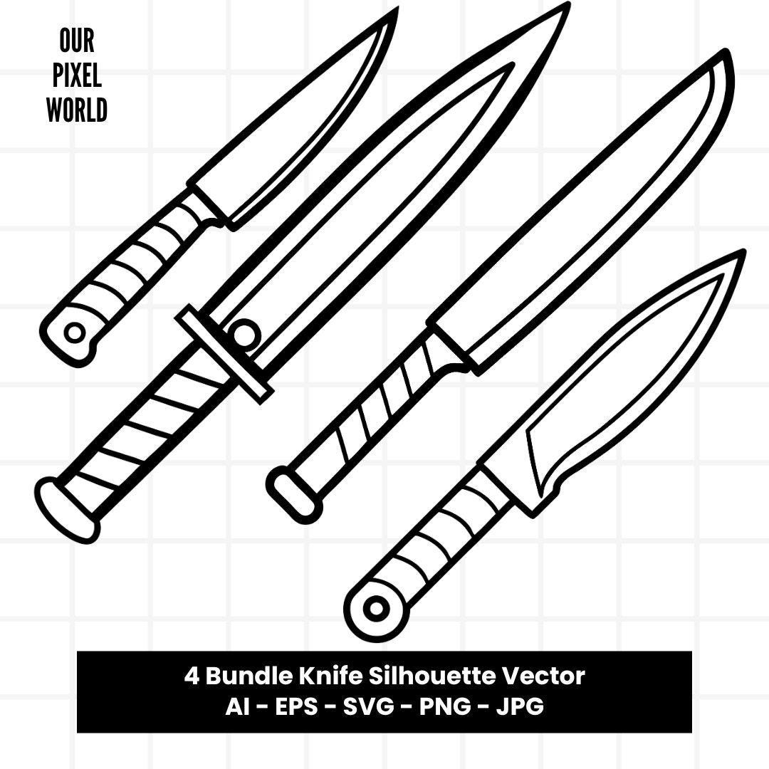 Knife Bundle SVG | Knife PNG | Knife Vector | Knife Clip Art for Mug ...