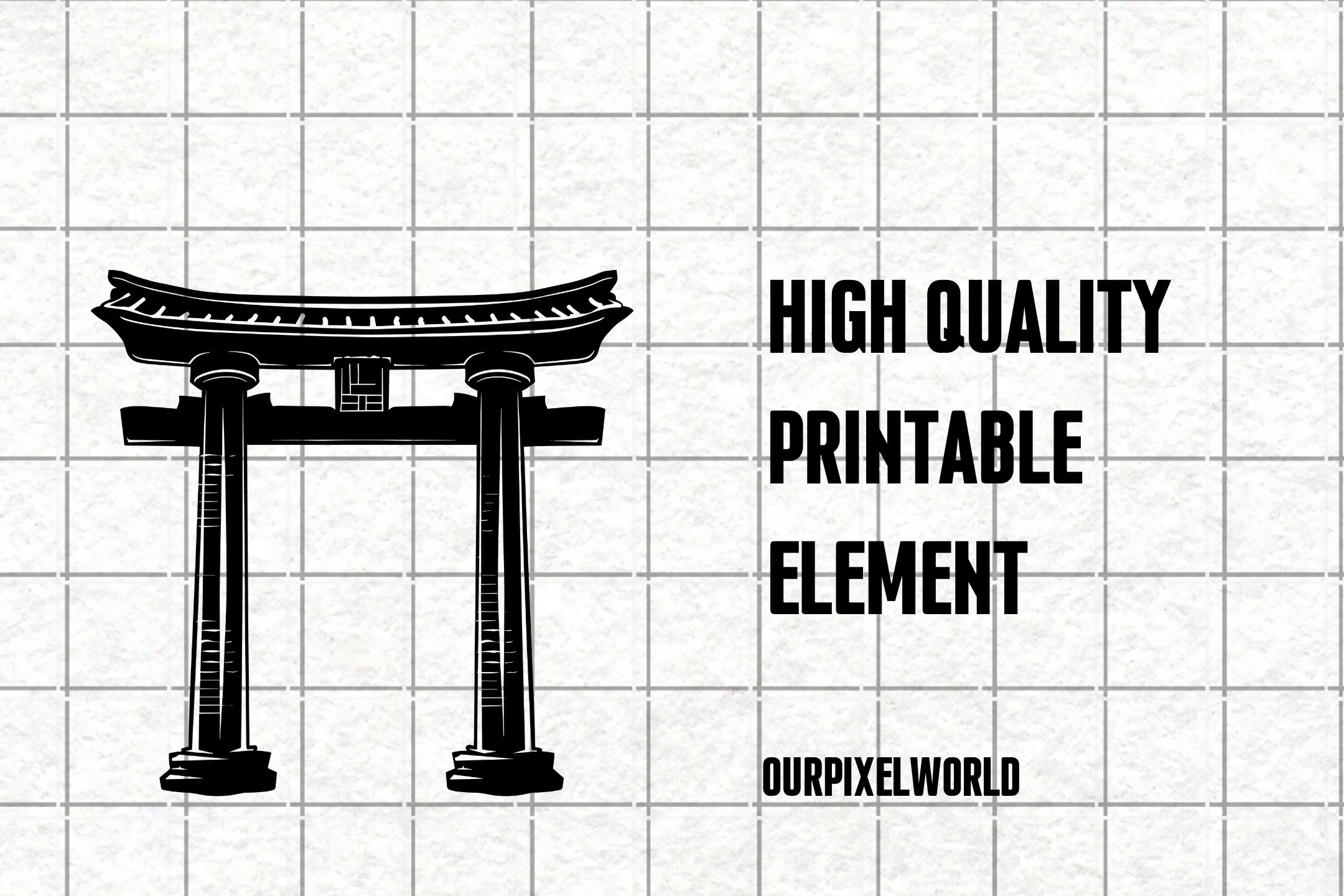 Torii Gate SVG Bundle | Japanese Clipart | Shrine Vector Designs ...