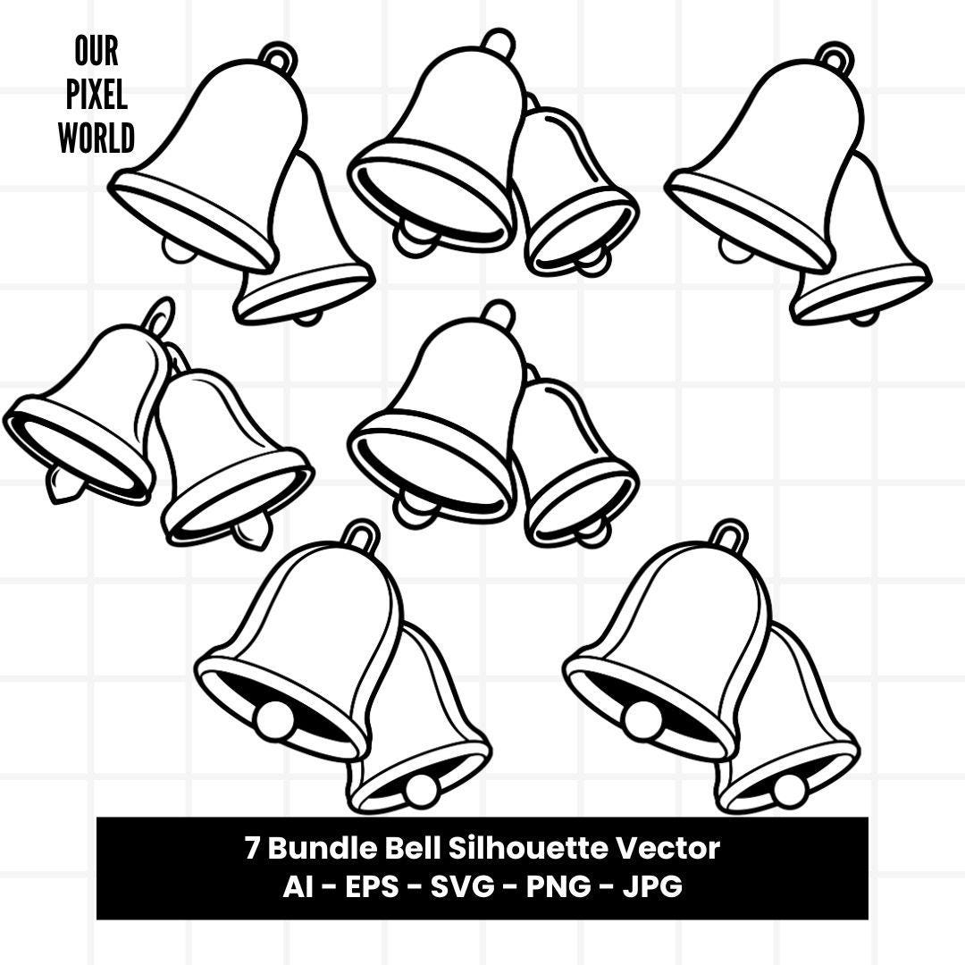 Bell Bundle SVG | Bell PNG | Bell Vector | Bell Clip Art for Mugs ...