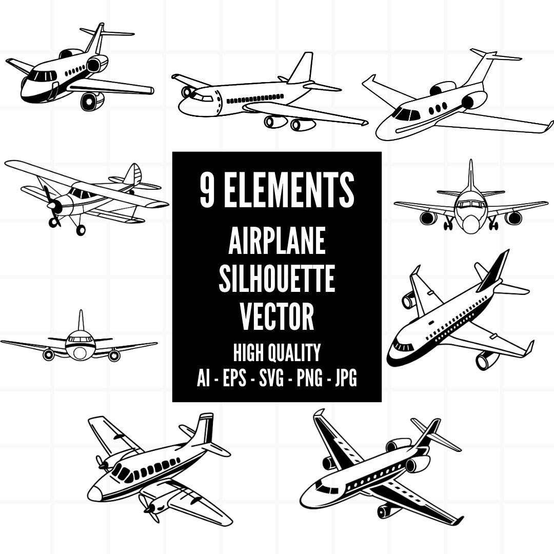 Flying Plane SVG | Flying Plane PNG | Airplane Vector | Airplane Clip ...