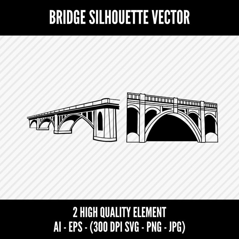 Vintage Bridge SVG | Bridge Bundle PNG | Bridge Vector | Vintage Bridge ...