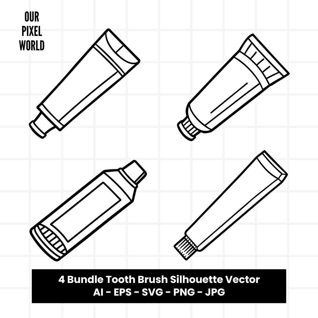 Toothpaste Bundle SVG | Toothpaste PNG | Toothpaste Vector | Toothpaste ...