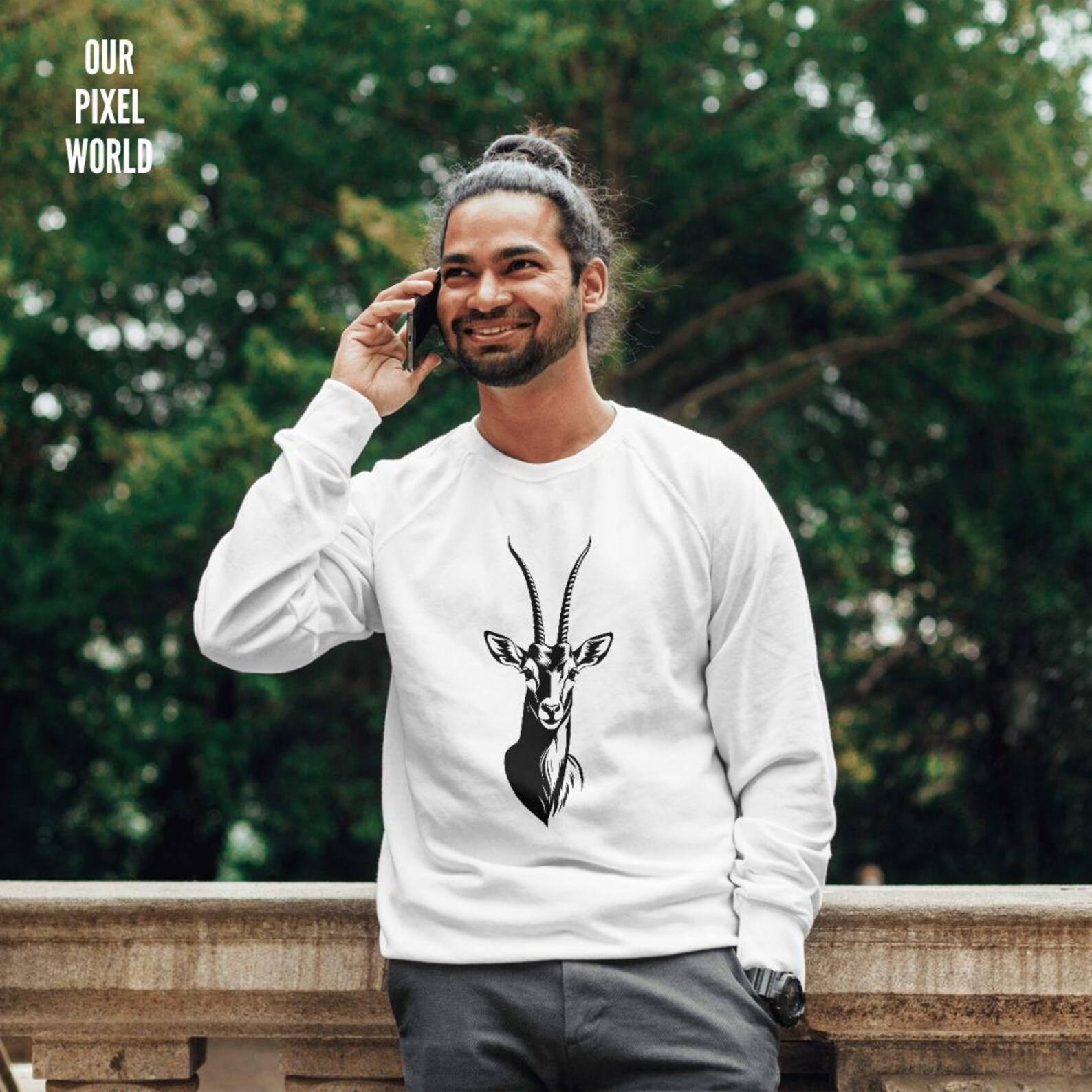 Antelope Head Bundle SVG | Springbok PNG | Wild Animal Vector Editable ...