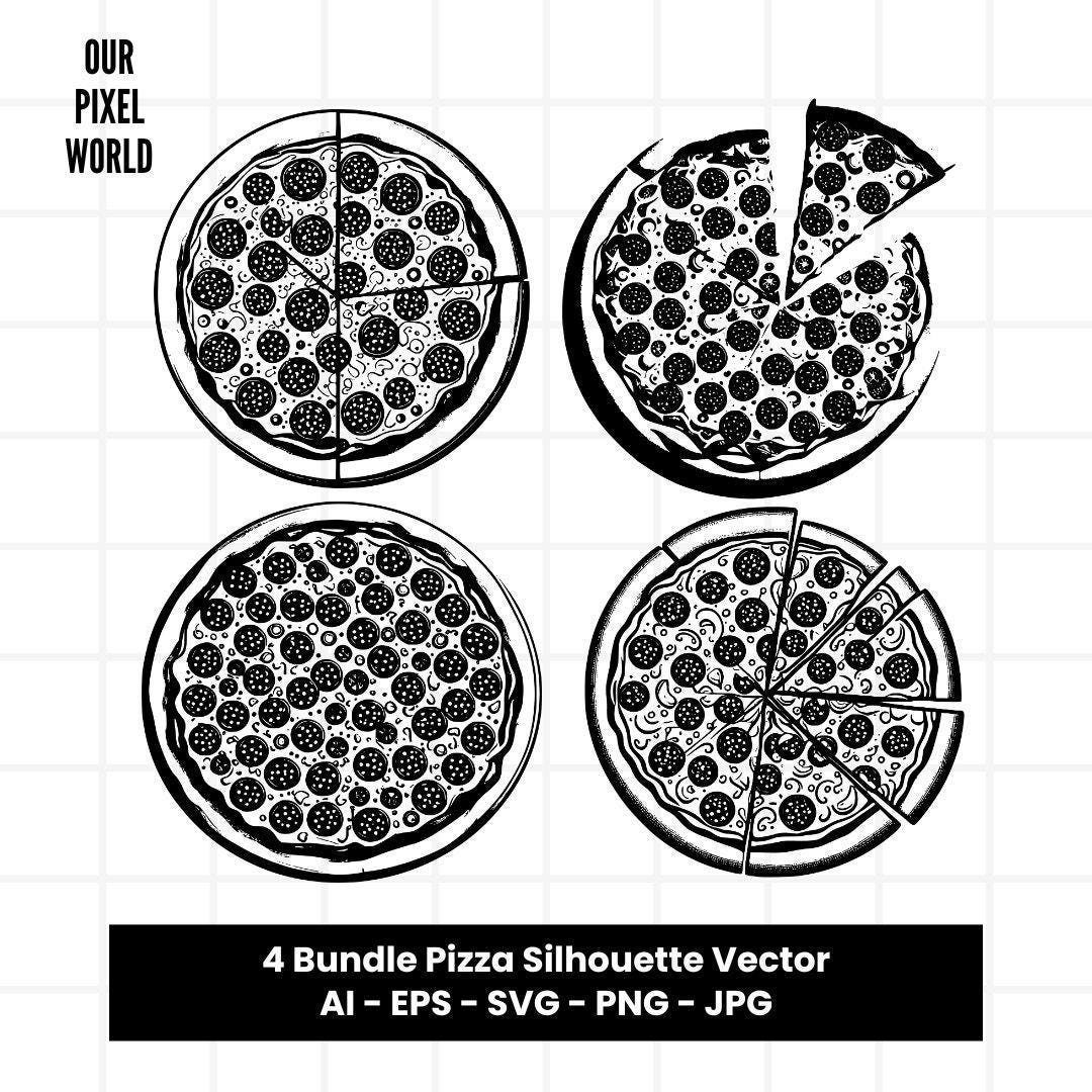 Pizza Bundle SVG | Italians Foods PNG | Italian Food Vector Editable ...