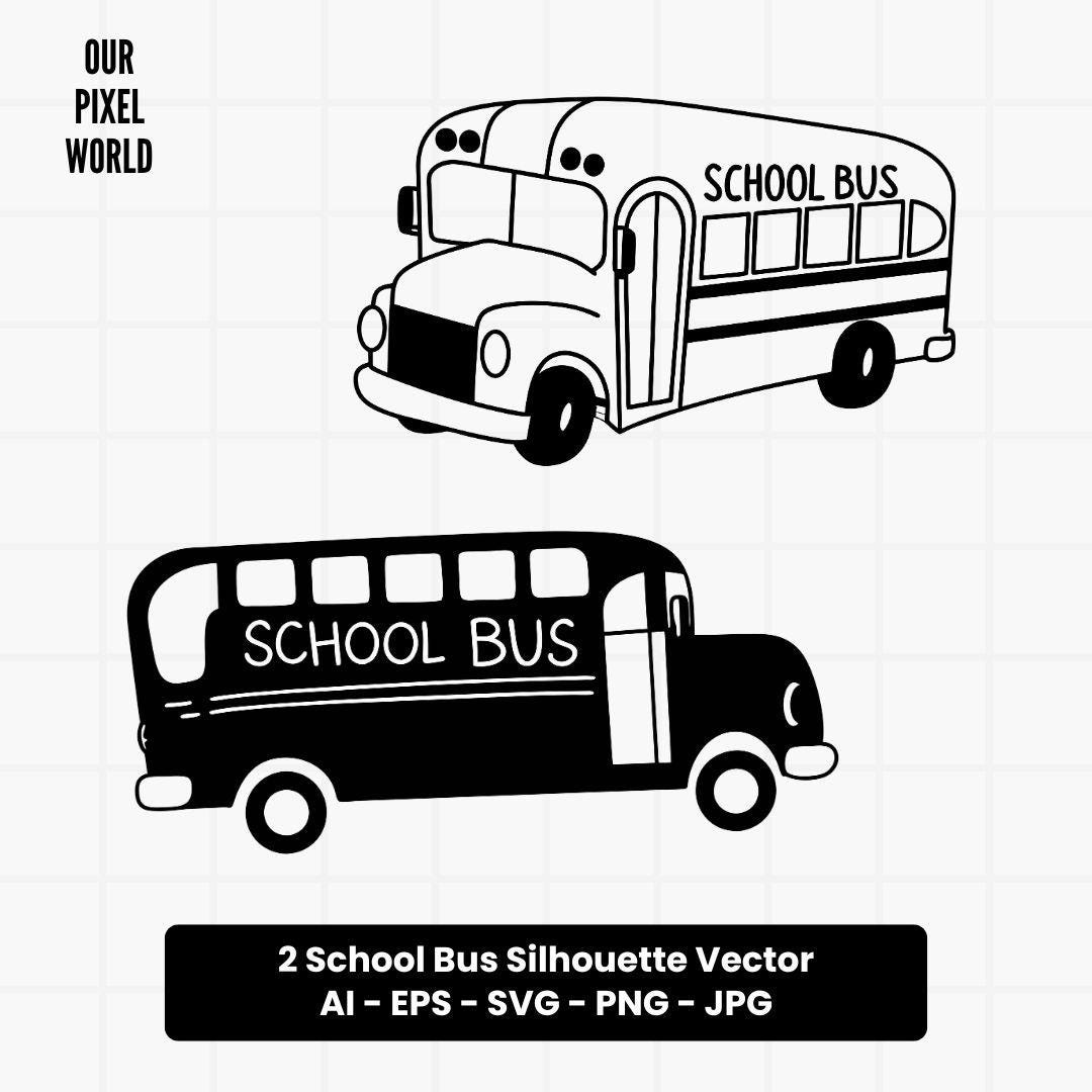 School Bus SVG | Schoolbus PNG | Schoolbus Vector | Schoolbus Clip Art ...