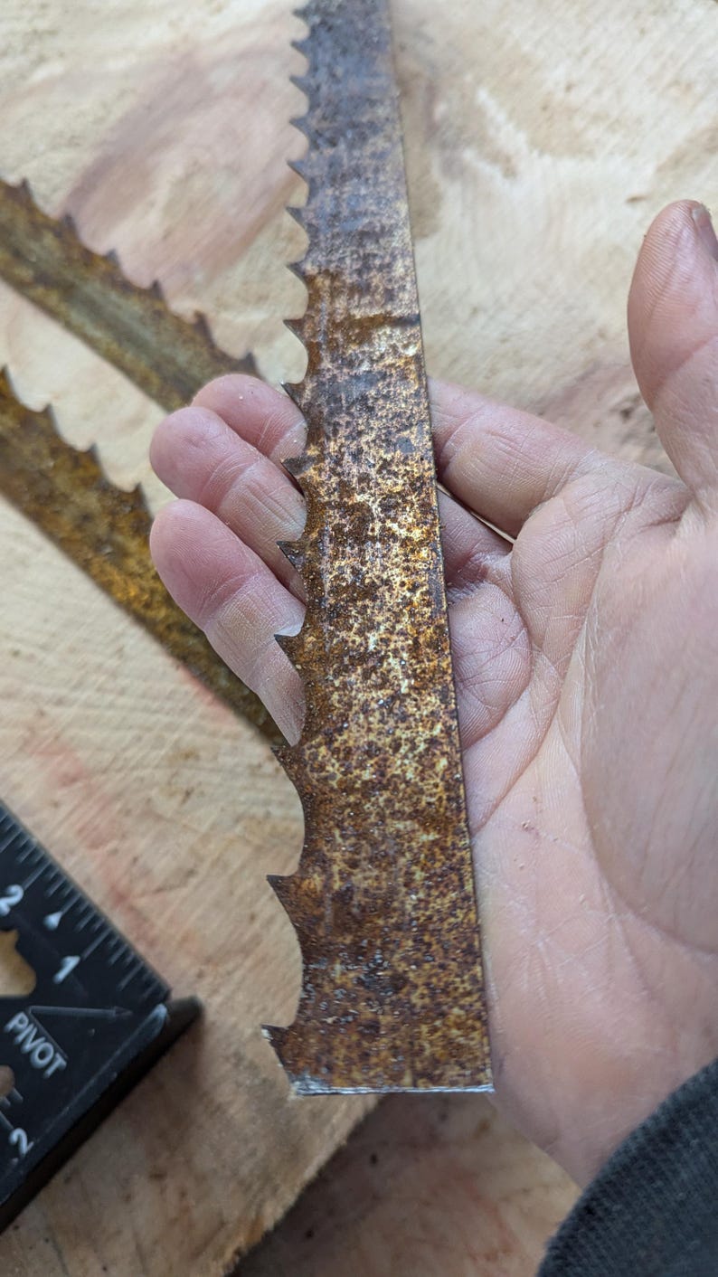 Sawmill Blade Fragments for Crafting - Etsy