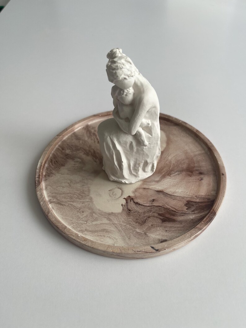 New Mom Figurine / Chic Motherhood Decor Handcrafted Sculpture for the ...