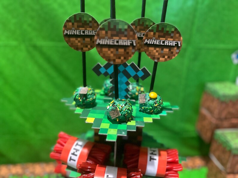 Minecraft Party Pack - Etsy