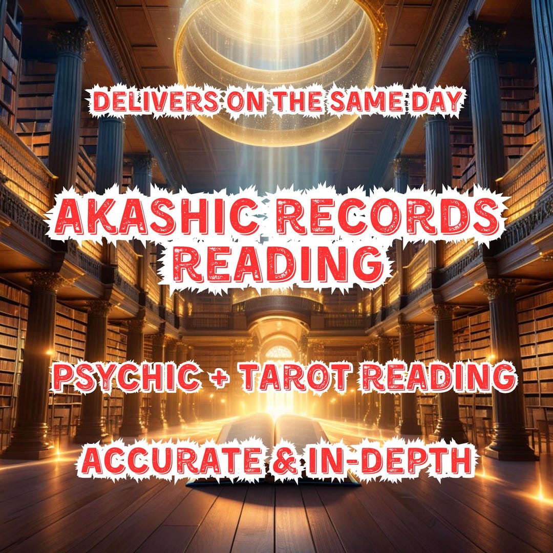 Akashic Records Reading, Unlock Your Soul's Blueprint, Guidance for Life, Love & Purpose, SAME ...