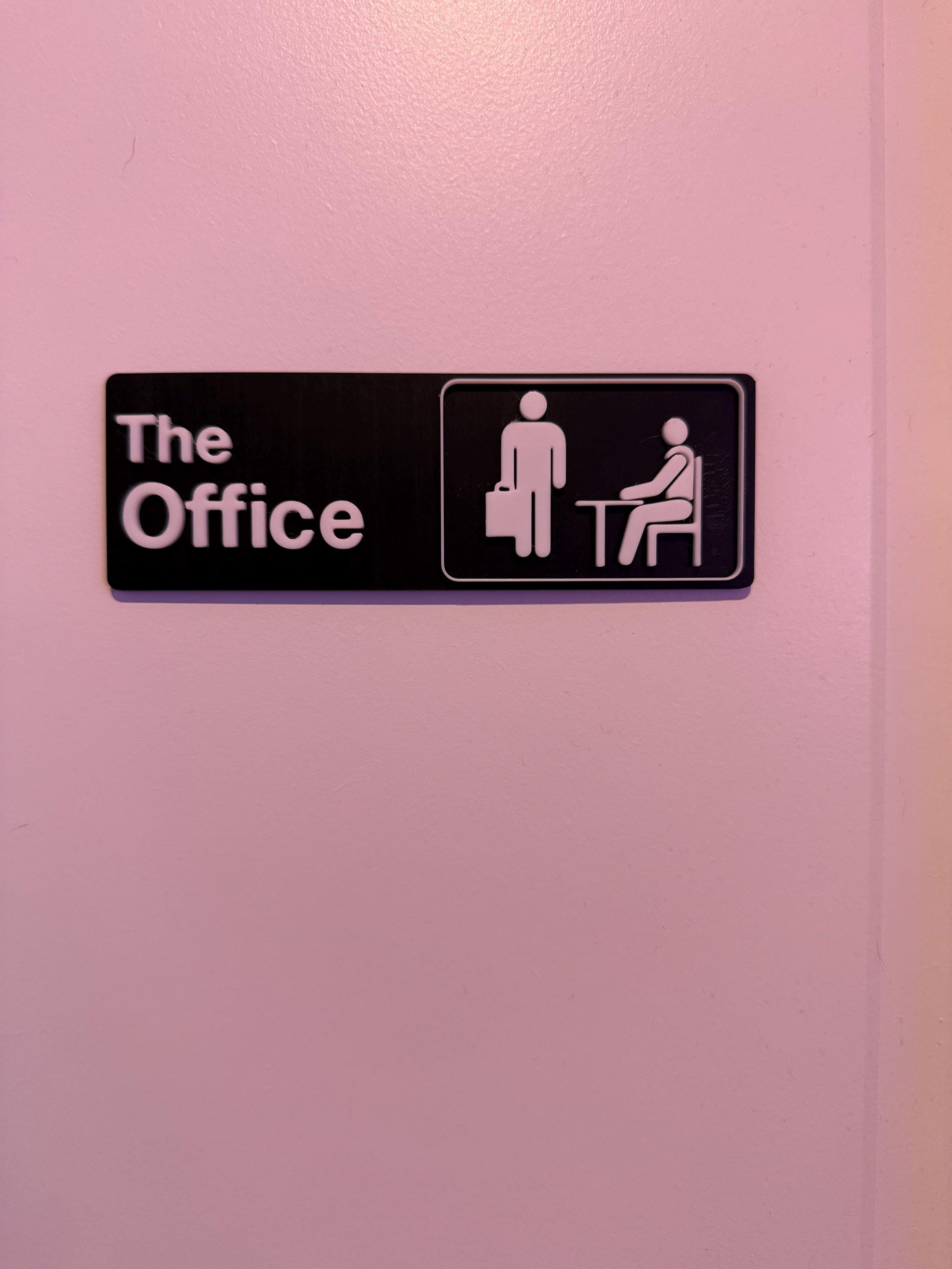 The Office Door Sign - Etsy