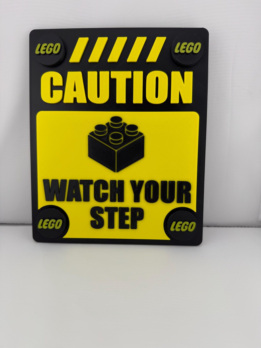 Lego Door Sign caution Watch Your Step - Etsy