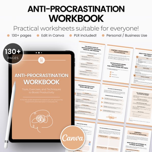 Procrastination - Etsy