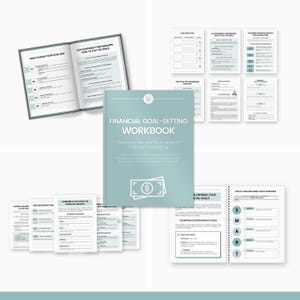 Financial Goal-setting Workbook, Financial Education Worksheets ...