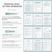 Financial Goal-setting Workbook, Financial Education Worksheets ...