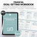 Financial Goal-setting Workbook, Financial Education Worksheets ...