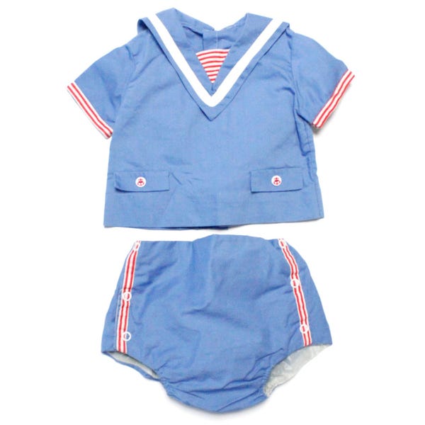 Baby Sailor Suit - Etsy