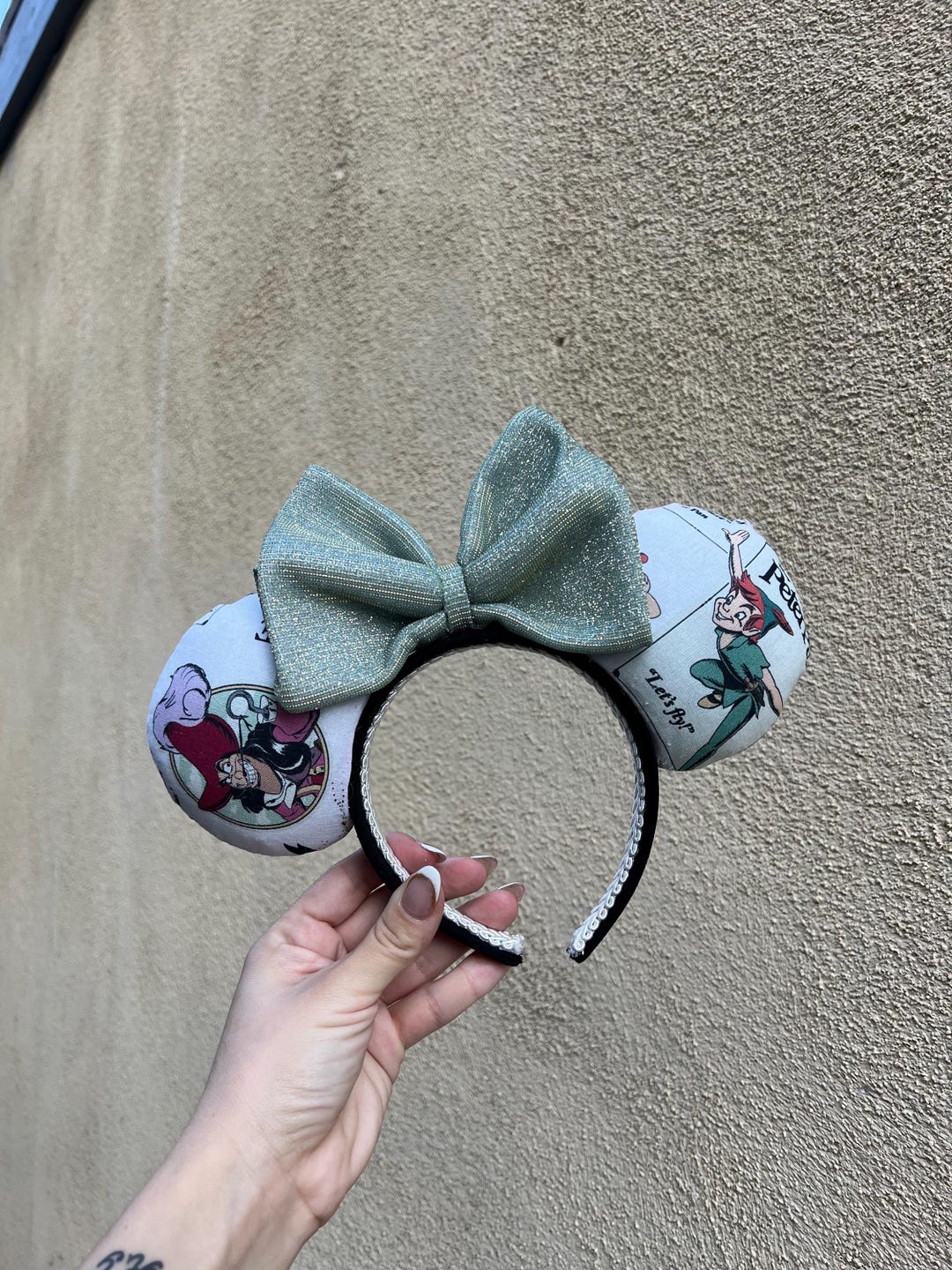 Peter Pan Minnie Mouse Ears - Etsy