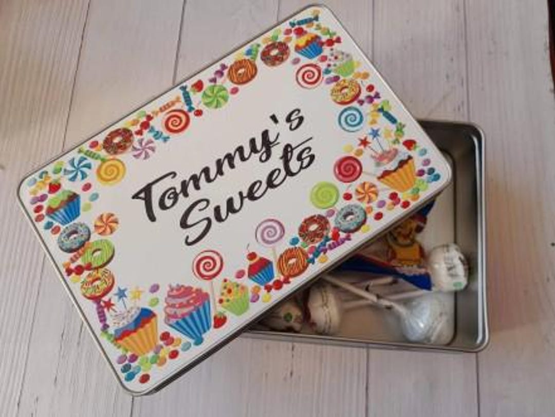 Personalised Sweet Tin: Keepsake Storage Tin - Etsy