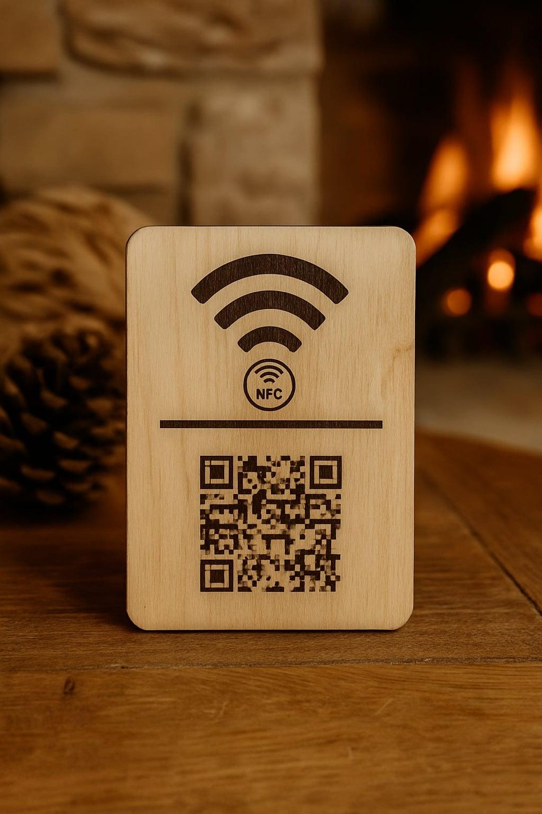 Andriod Only -wifi Qr Code & NFC Sign, Air Bnb Scanner, Office Wifi ...