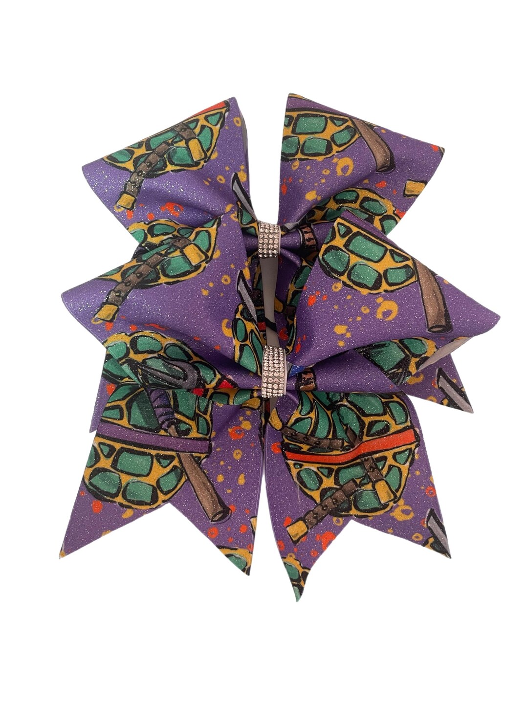Superhero Turtles Cheer Bow - Etsy