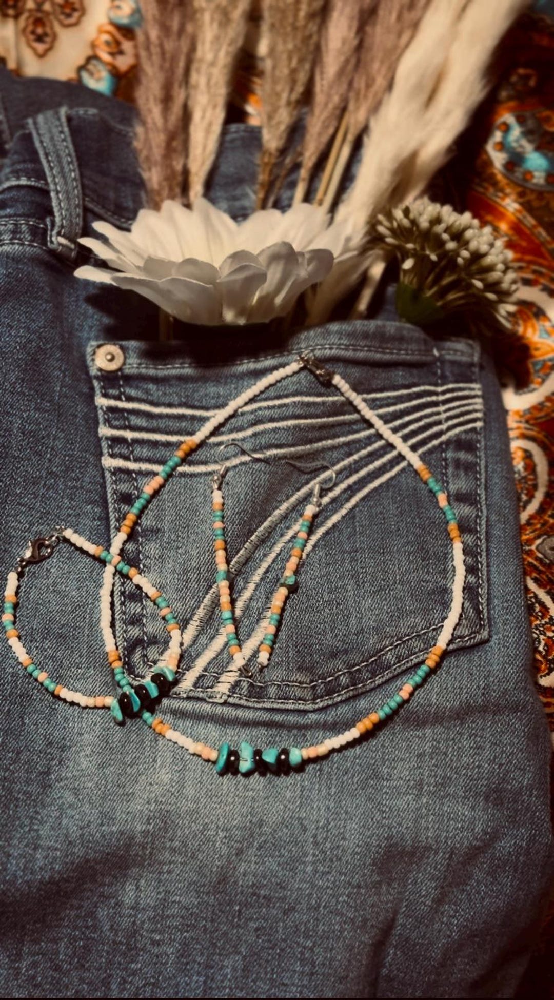 Delta Dawn Jewelry Set - Etsy