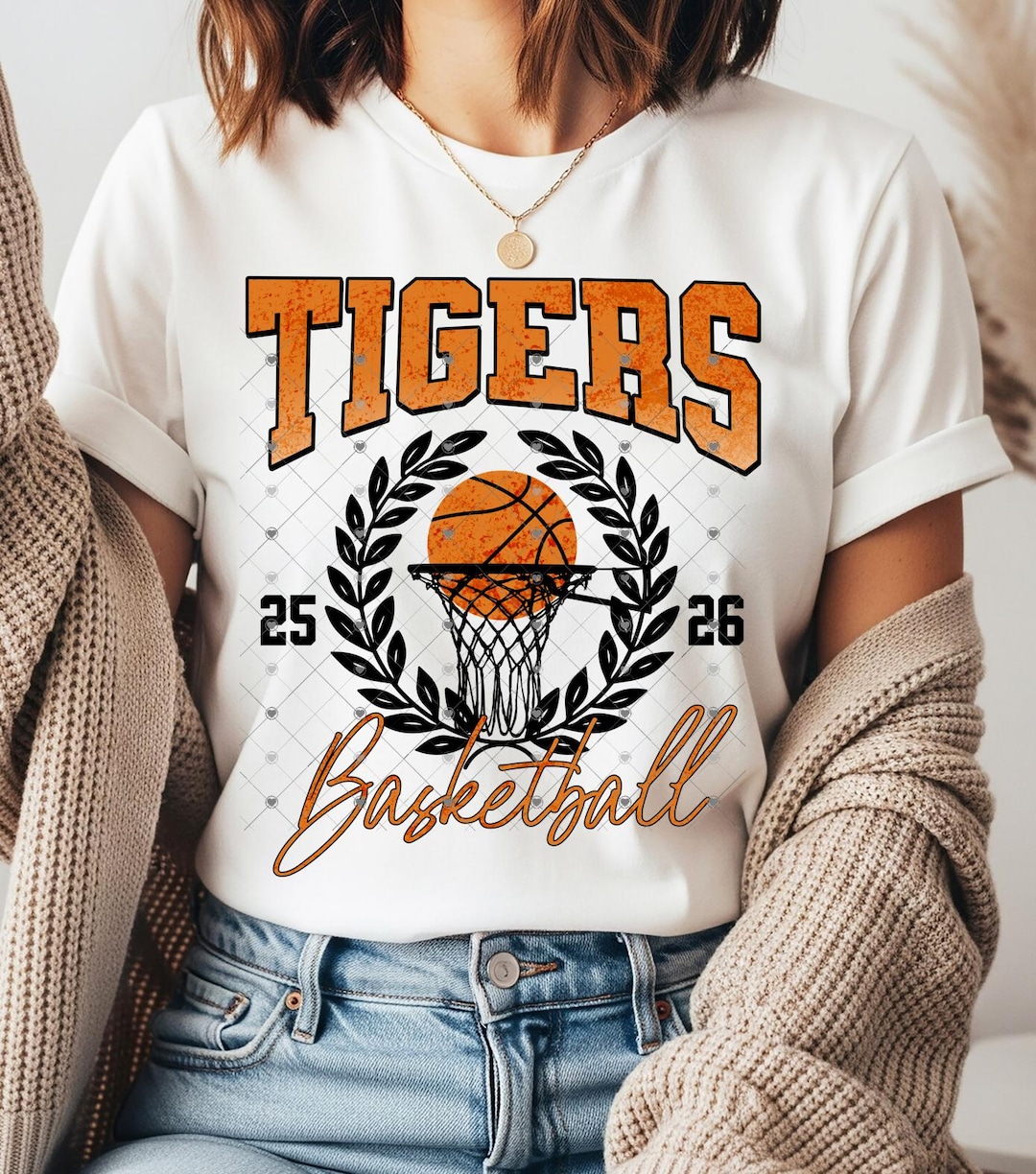 Tigers Basketball PNG | Mascot PNG | Tigers JPEG | Preppy Mascot Png ...