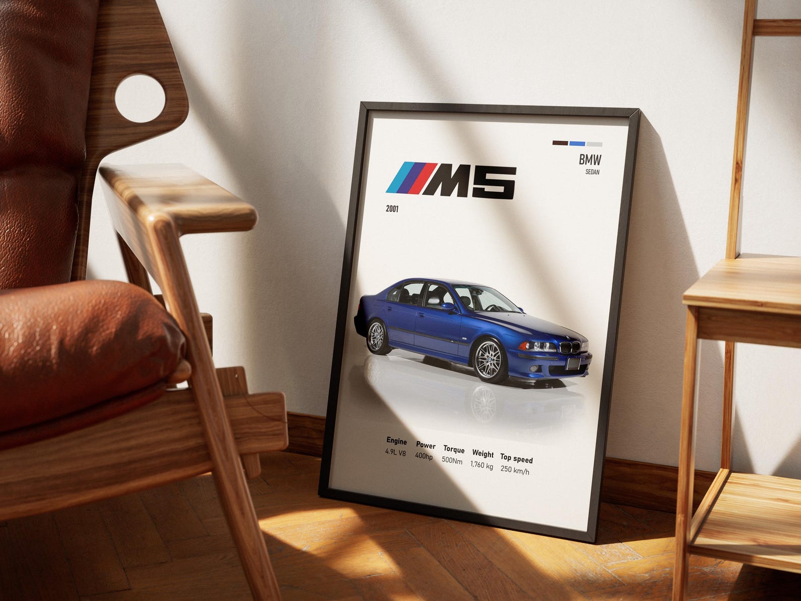 2001 BMW M5 Poster | Luxury Sports Sedan Art | Perfect Gift for BMW M5 ...