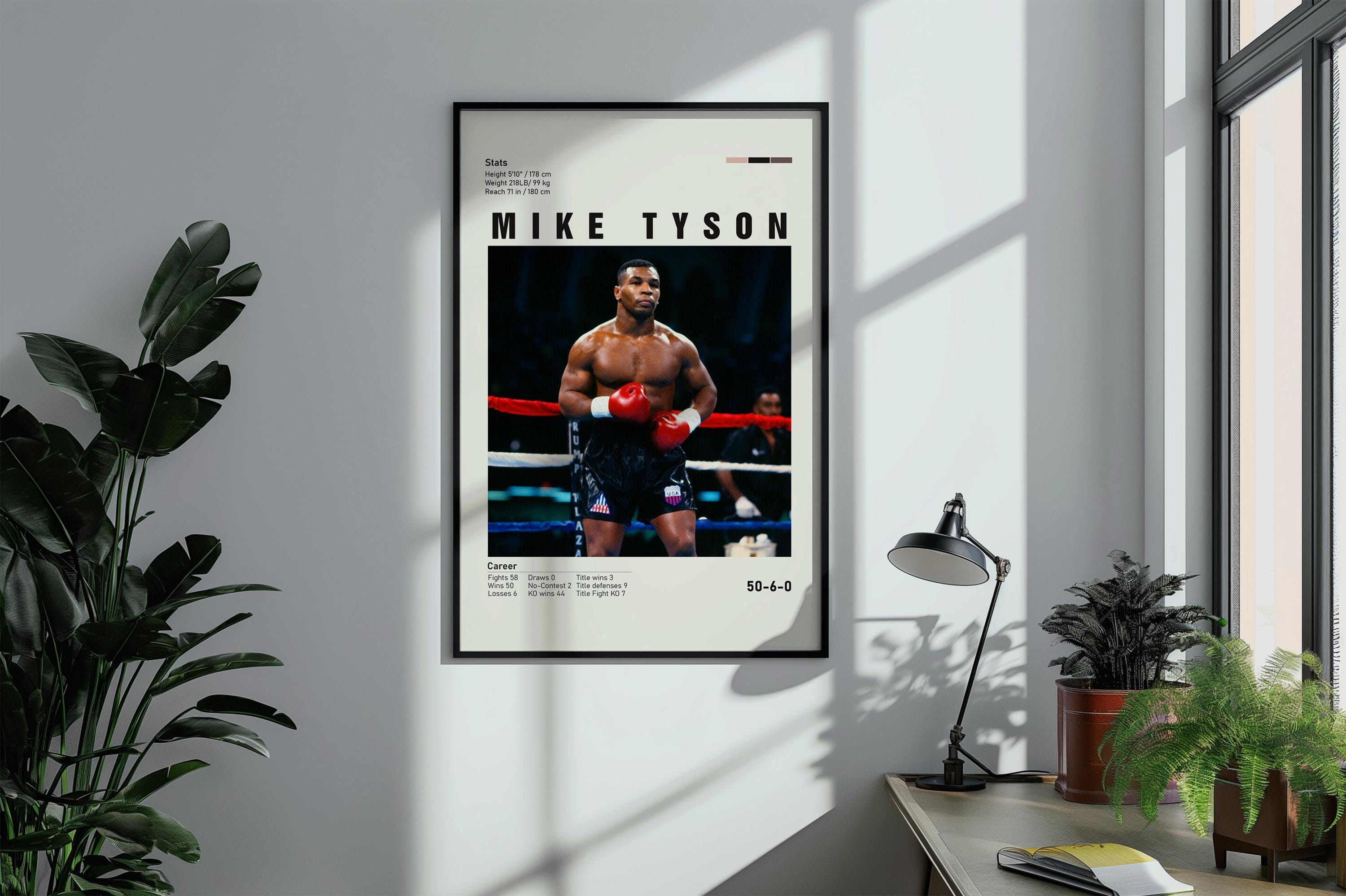 Top 10 Boxers of All Time Digital Poster Set | Legendary Boxing ...
