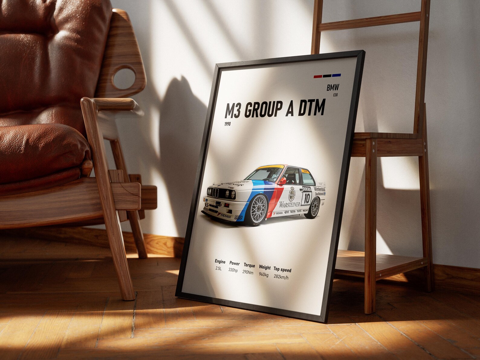 1990 BMW M3 E30 Poster | Digital Download | Classic Car Wall Art ...
