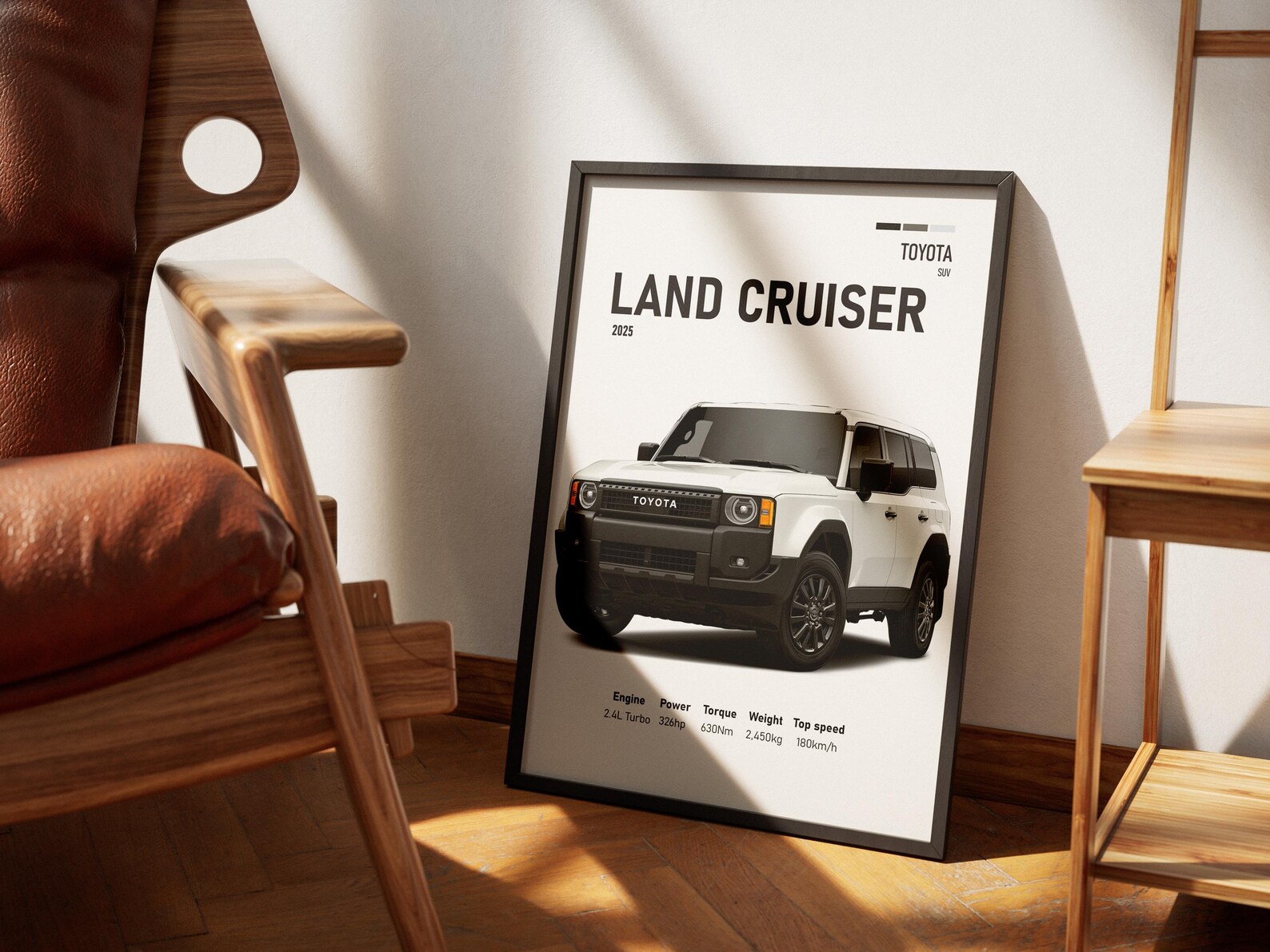 2025 Toyota Land Cruiser Poster | Printable Off-road Art | Digital ...