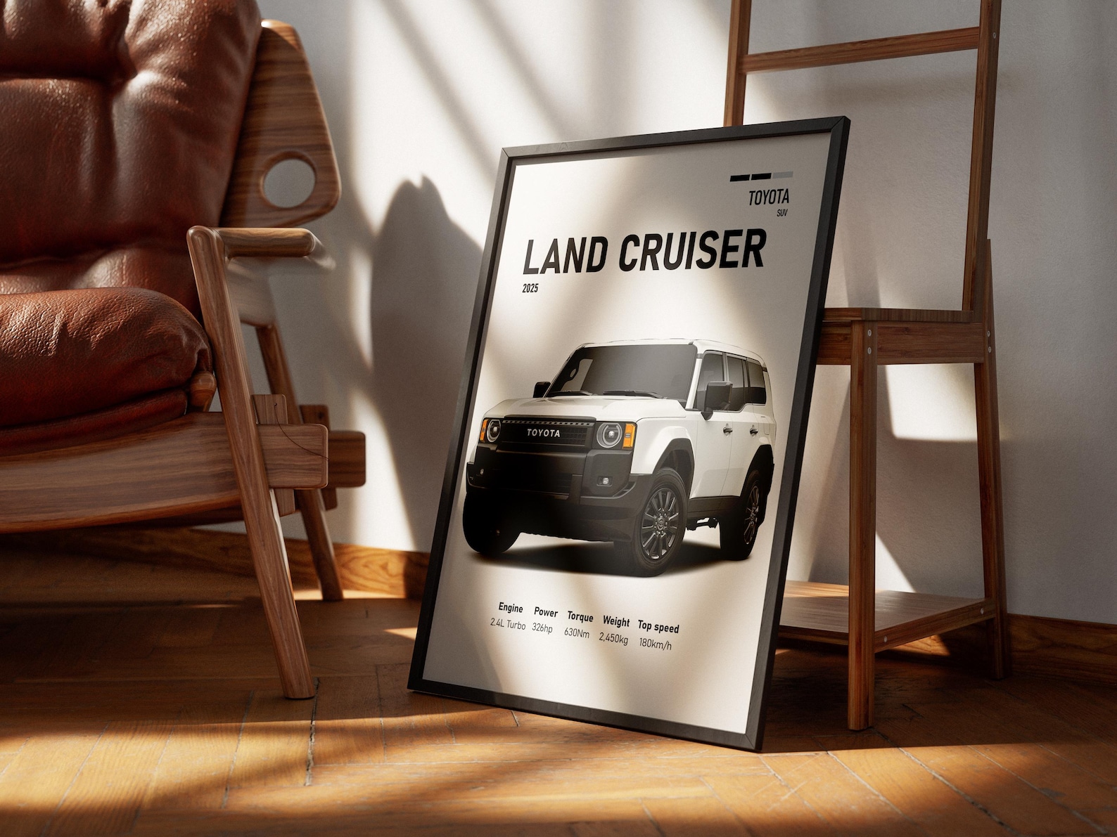 2025 Toyota Land Cruiser Poster | Printable Off-road Art | Digital ...