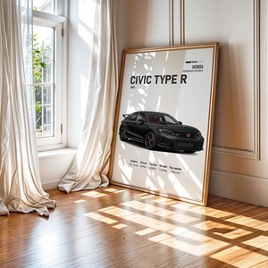 2023 Honda Civic Type R Poster: JDM Car Art (digital Download) - Etsy