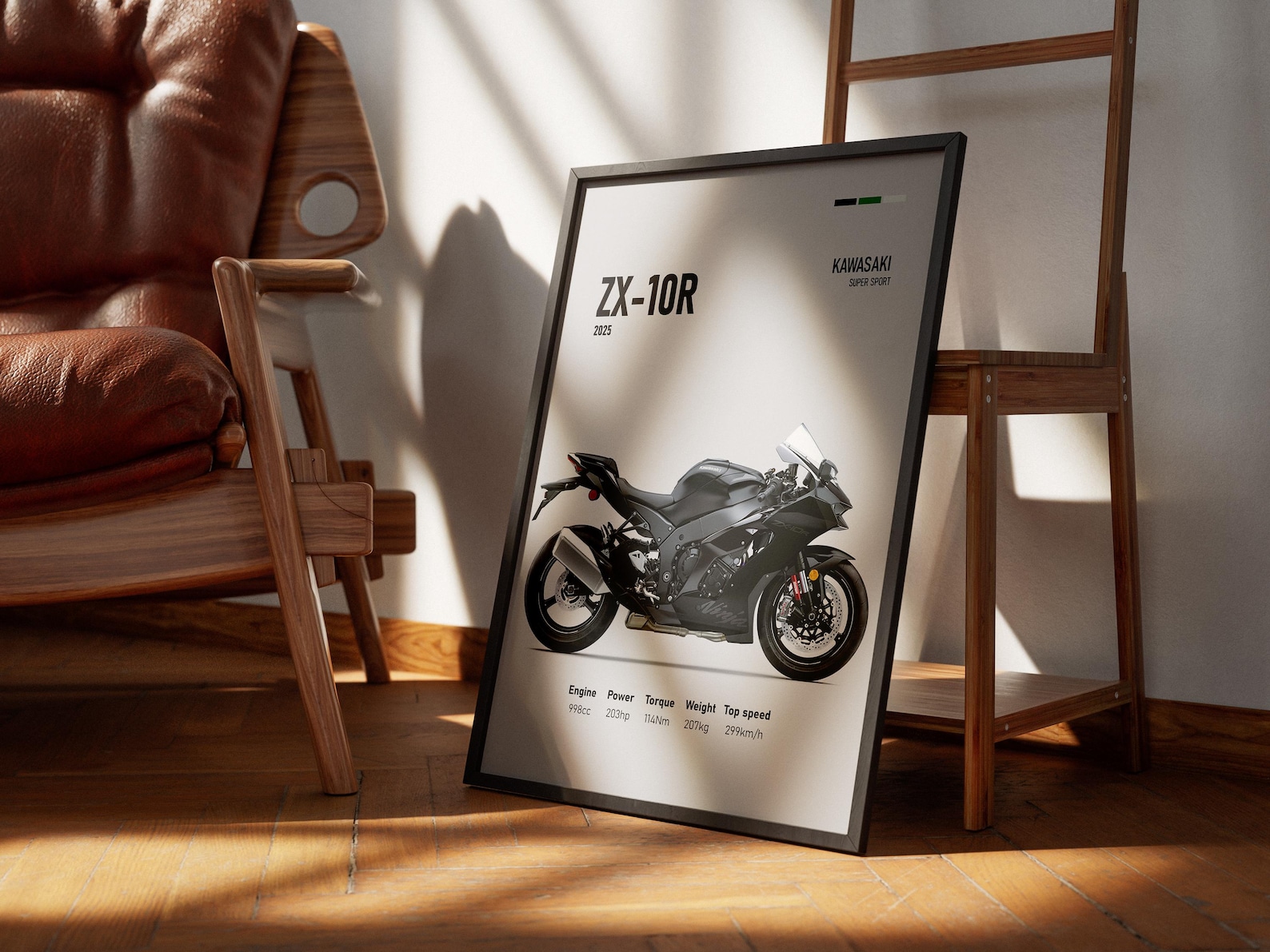 Kawasaki ZX-10R 2025 Poster | Superbikes Wall Art, ZX-10R Motorcycle ...