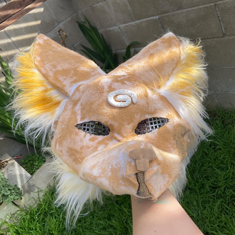 Therian Mask Fennec Fox - Etsy