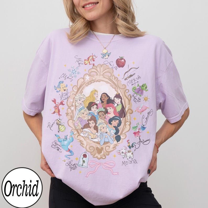 Retro Coquette Bows Watercolor Disney Princess Shirt, Disney Aurora ...