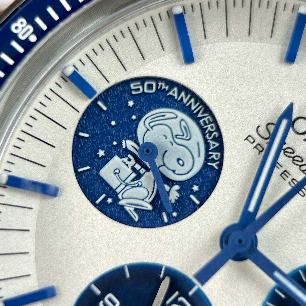 Omega Speedmaster Silver Snoopy Award 50th Anniversary, Full Box ...