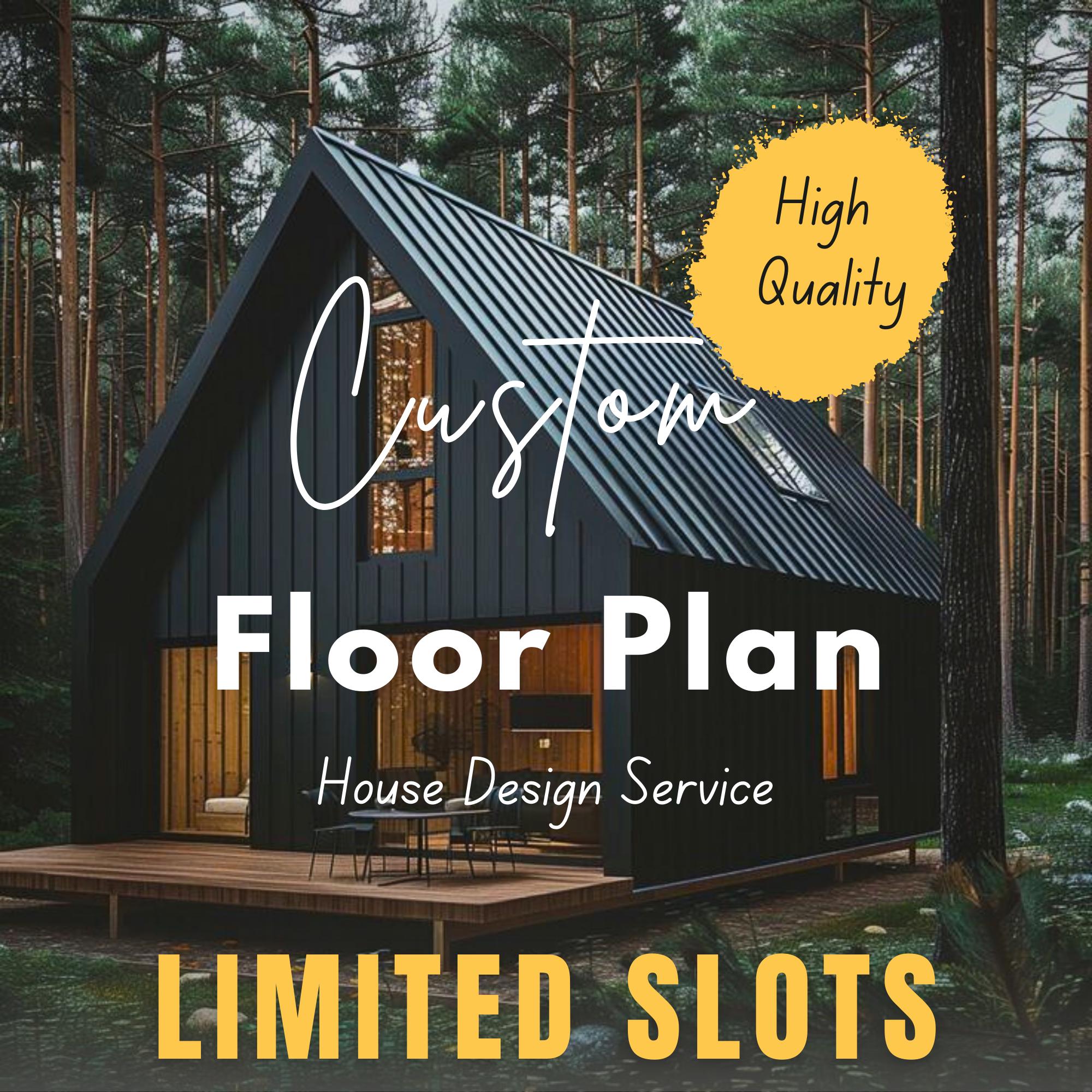 Custom Floor Plans, 2D & 3D House Design, Residential Home Plan up to ...