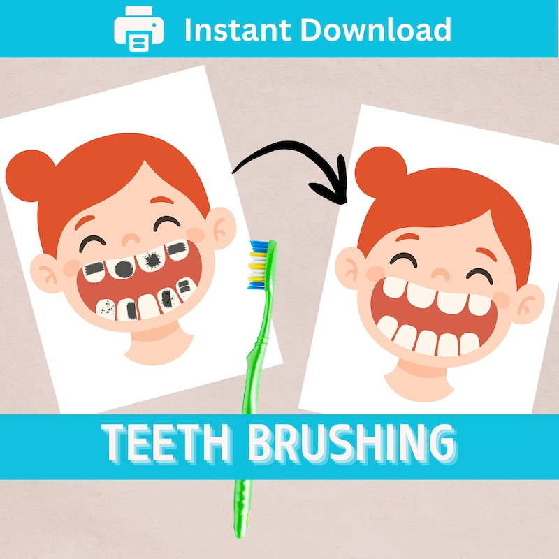 Tooth Education Card - Etsy